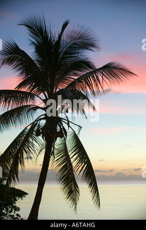 Sunset on Funafuti, Tuvalu Stock Photo - Alamy