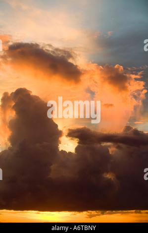 Sunset on Funafuti, Tuvalu Stock Photo - Alamy