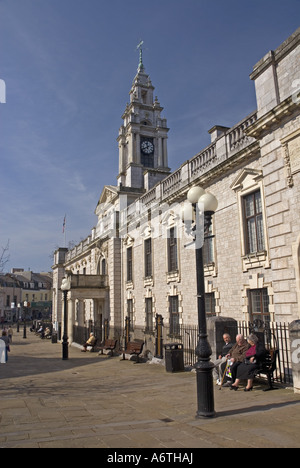 Civic Town Hall, Torquay, South Devon Stock Photo - Alamy