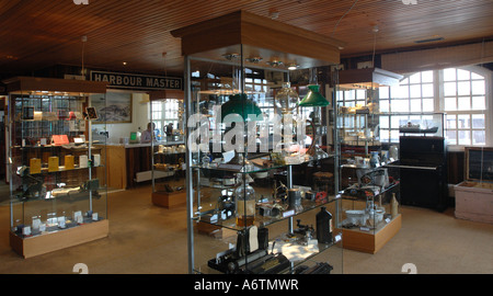 Interior of the Falkland Islands Museum, Holdfast Road, Stanley ...