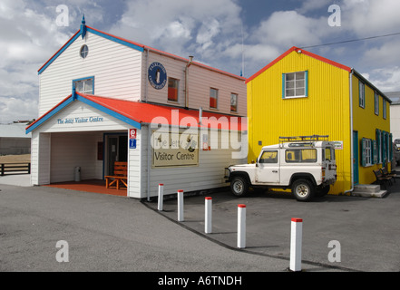 Exterior of the Jetty Visitor Centre, Stanley, capital of the Falkland ...