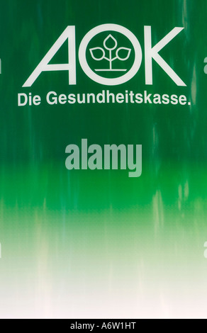 Sign - AOK Stock Photo - Alamy