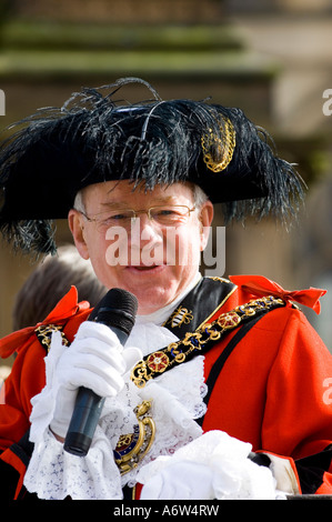 The Former Manchester Lord Mayor David Sandiford in St.Patrick Day ...