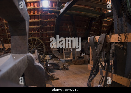 Dark attic in old German house Stock Photo - Alamy