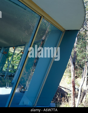 Spaceship House, near Sydney, New South Wales, 1963. Dining area with ...