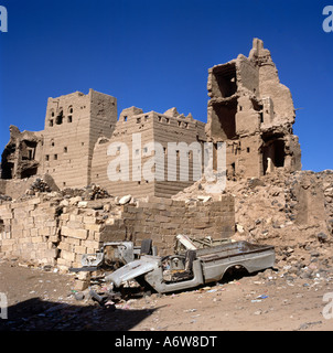 Marib Yemen Remains of old Town Was the Capital of the Ancient Kingdom ...