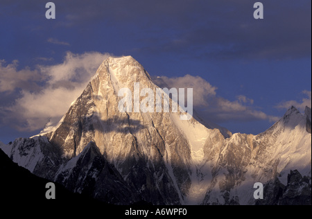 Pakistan, Kashmir, Himalayas, Great Karakoram, Gasherbrum IV Peak ...