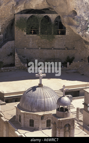 Mideast, Syria, Damascus. St. Thecla Convent Stock Photo - Alamy