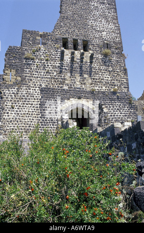 Syria Marqab Crusaders castle located on the Mediterranean Sea.Syrian ...