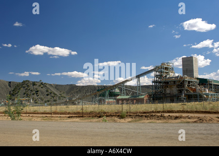 The Combined Treatment Plant CTP run by the De Beers company to re ...