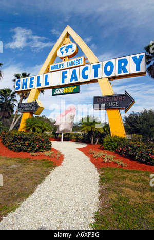 Worlds largest Shell Factory a popular tourist attraction in North Fort ...