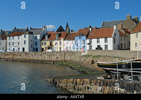 Slipway in the harbour of St Monans, Kingdom of Fife in Scotland Stock ...