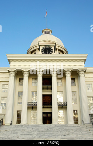 Historic State Capitol building located at Montgomery Alabama AL Stock ...
