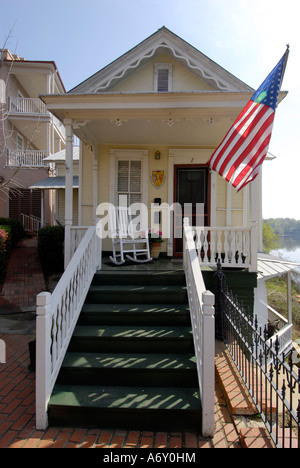 The Bridge tenders house in historic Selma Alabama AL Stock Photo - Alamy