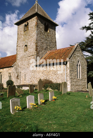 All Saints Church, Newton by Castle Acre, Norfolk, England UK Stock ...