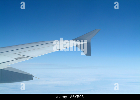 Airbus A320 wing and flaps Stock Photo - Alamy