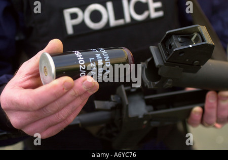 Heckler Koch baton gun Stock Photo - Alamy