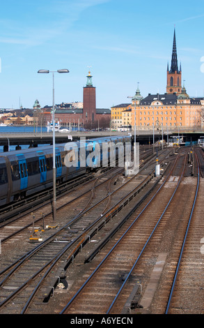 The Stockholm metro (Swedish: Stockholms tunnelbana, lit. 'Stockholm's ...