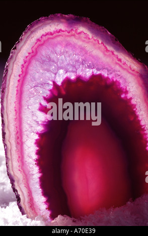 Mineral Chalcedon Karnedol Stock Photo - Alamy