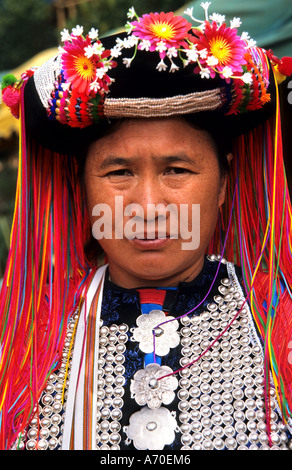 Akha tribe and hmong tribal or karen ethnic selling product indigenous ...