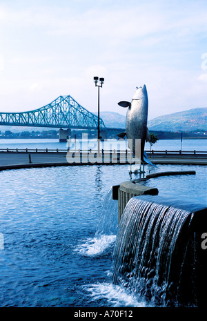 Restigouche Sam Campbellton New Brunswick Canada Stock Photo - Alamy