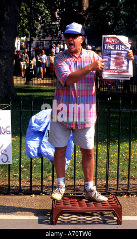 Orator's Corner (Speaker's Corner) - Hyde Park, London Stock Photo - Alamy