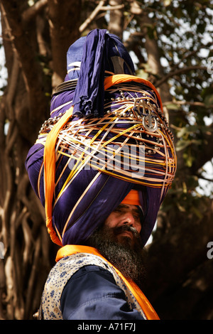 Nihang at Holla Mohalla Stock Photo - Alamy