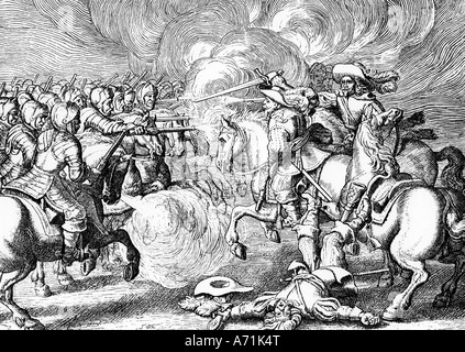 Battle Of Lutzen 1632 Stock Photo - Alamy