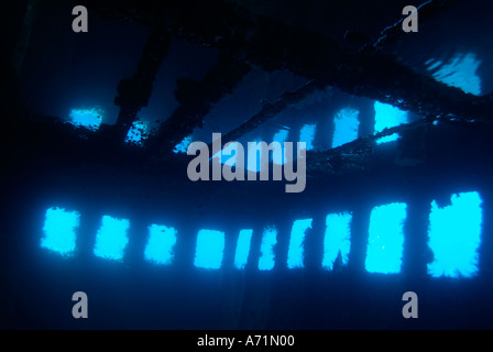 Inside the Fang Ming Wreck, Sea of Cortez Stock Photo - Alamy