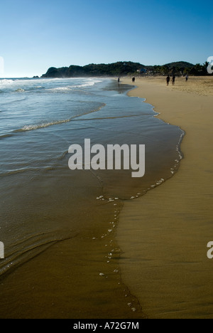 Zipolite - pacific ocean sand - Oaxaca - Mexico Stock Photo - Alamy