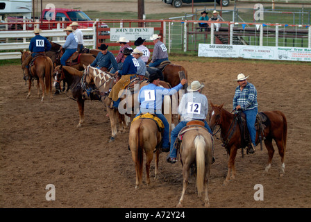 Cowboys Texan rodeo in Bandera Texas Stock Photo - Alamy