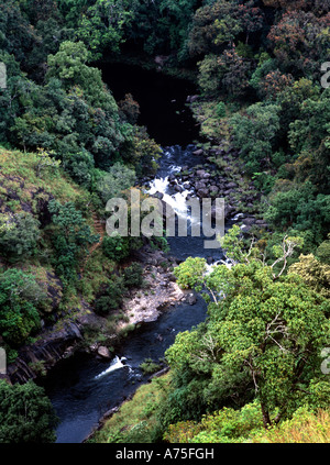 Kunthipuzha River in silent valley, National park, Tropical Rain forest ...