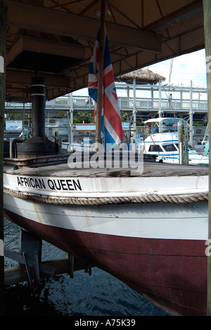 Original African Queen Key Largo Florida Keys Stock Photo - Alamy