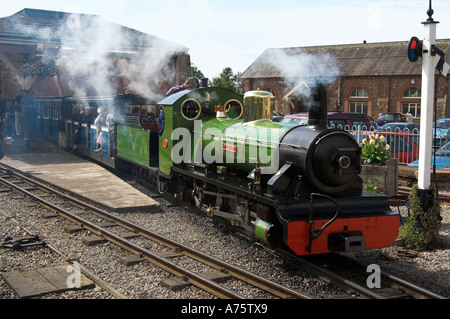 River Irt locomotive at the Ravenglass & Eskdale Railway, Cumbria, with ...