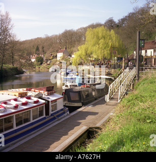 River Avon, Hanham Lock and Hanham Mills, Bristol, UK Stock Photo - Alamy