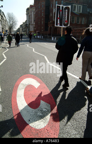 peace march Gower street London March 22nd 2003 Stock Photo - Alamy