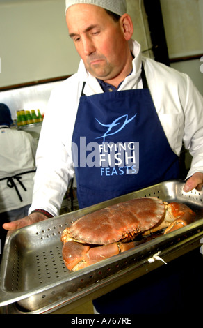 Dave Meadows, local businessman and founder of Devon-based Flying Fish ...