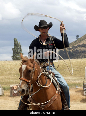 Wanaka Rodeo Wanaka New Zealand Picture by Barry Bland Stock Photo - Alamy