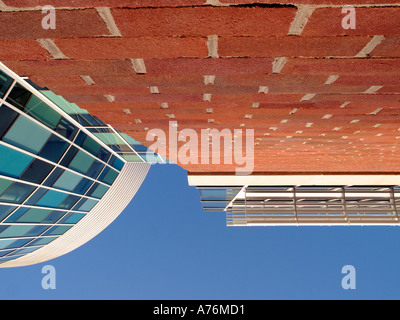 Architectural detail of the Semco Energy corporate headquarters in Port ...