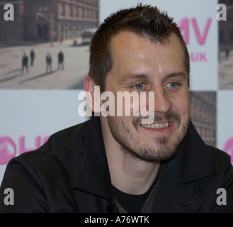 Neil Primrose of the Scottish rock band Travis performs in concert at ...