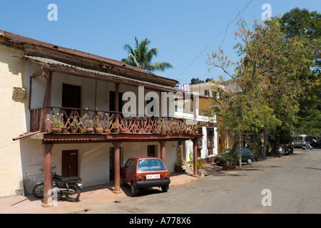 Fontainhas old Quarter Panjim Goa India Stock Photo - Alamy