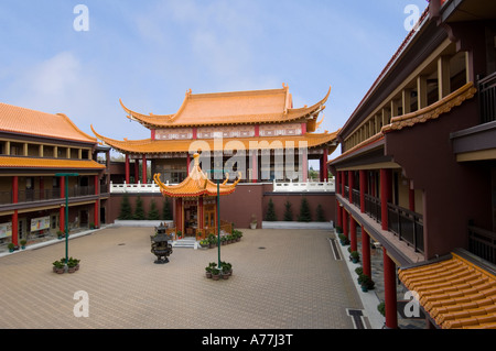 Buddhist temple in Richmond British Columbia Canada Ling Yen mountain ...