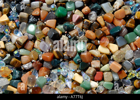 Pattern of colorful small stones Stock Photo - Alamy