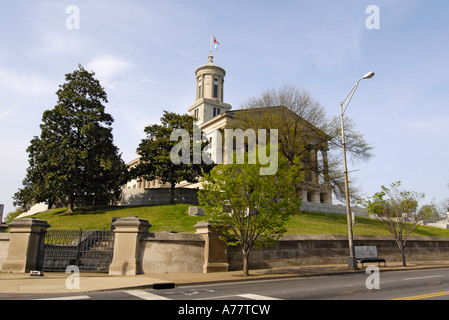 State Capitol and Surrounding Statues and Monuments Nashville Tennessee ...