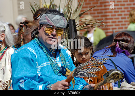 Native Americans Participate in Strawberry Festival Parade Plant City ...