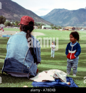 Canadian First Nation Interior Salish boys happy children playing ...