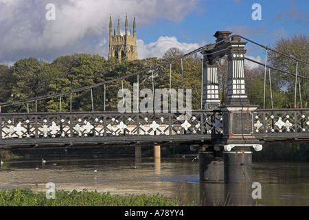 The Ferry Bridge over the River Trent, Stapenhill, Burton upon Trent ...