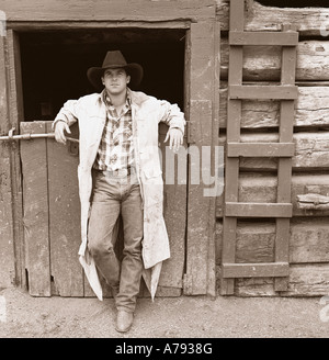 Ranch hand at a Colorado dude ranch Stock Photo - Alamy