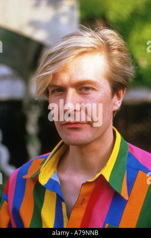 ABC UK pop group with lead singer Martin Fry in 1985 Stock Photo ...