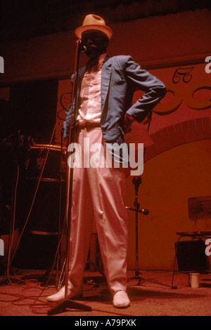 Colombian comedian performing in a club in Cartagena Colombia Stock ...